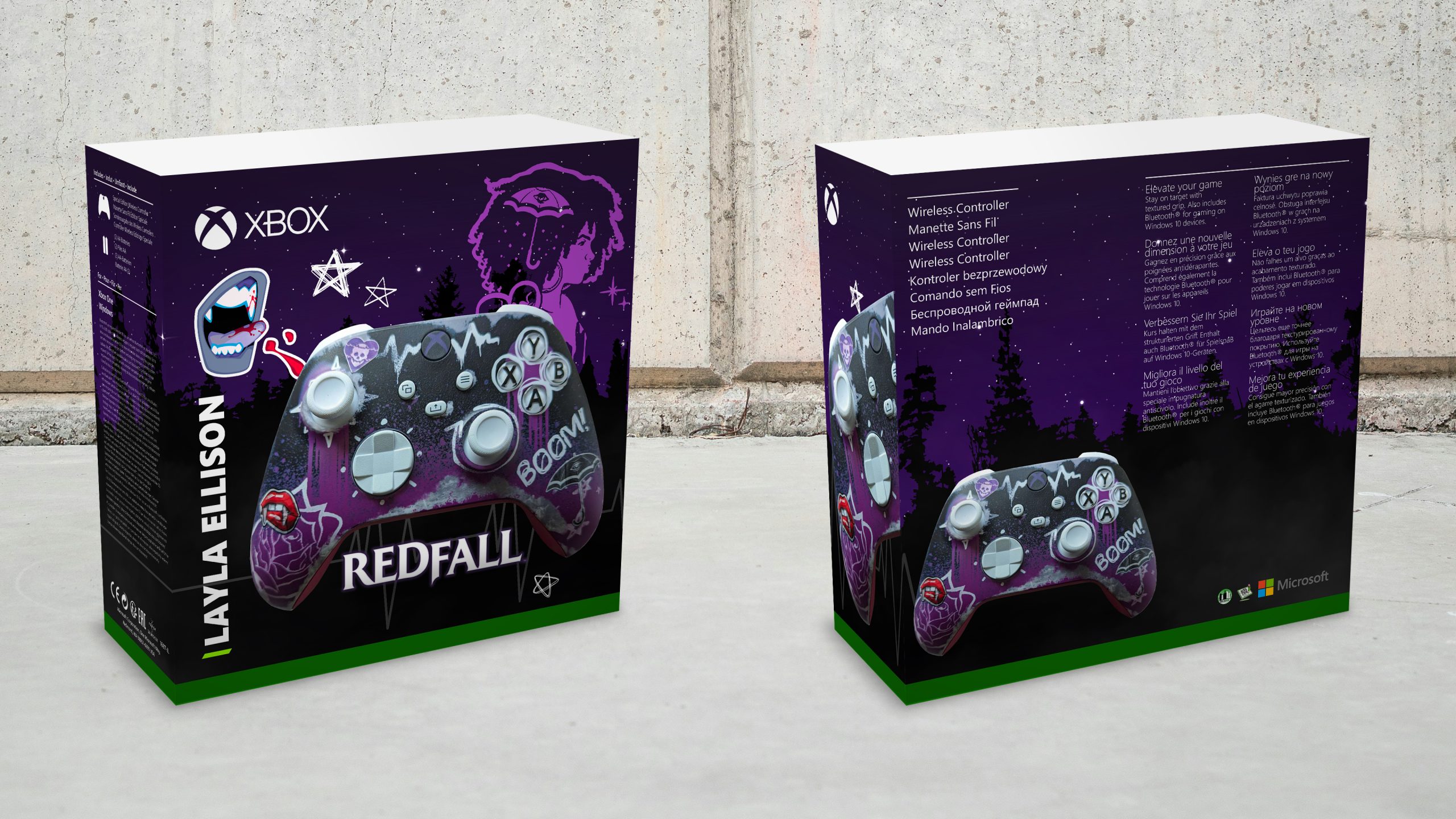 Xbox sleeve / Redfall / Layla - Xboxlive.fr